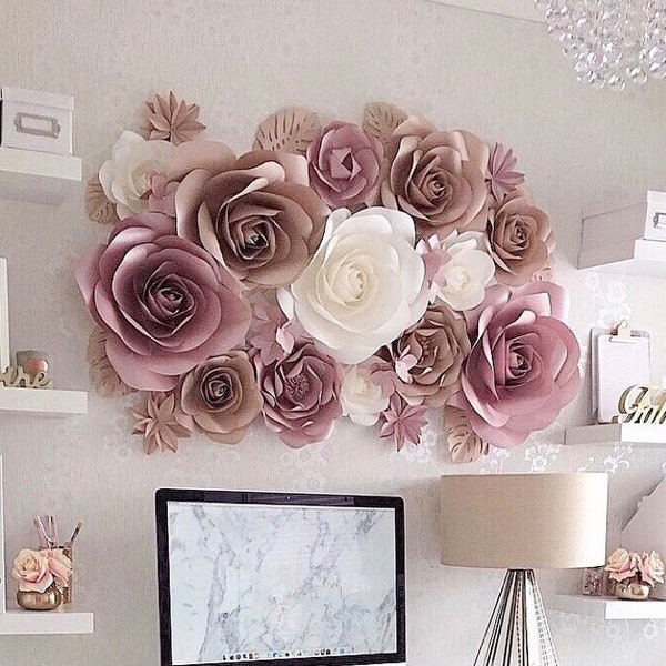 Paper Flower Decorations - Etsy