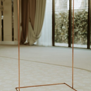 Copper Stand - Copper Wedding Welcome Stand - Copper Arbor - Wedding ...