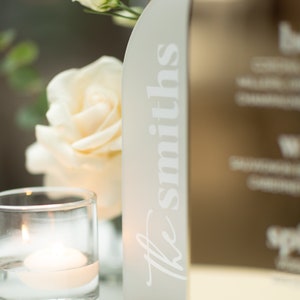 Signature Drinks Sign - Gold Mirror Wedding Bar Menu - His and Hers ...