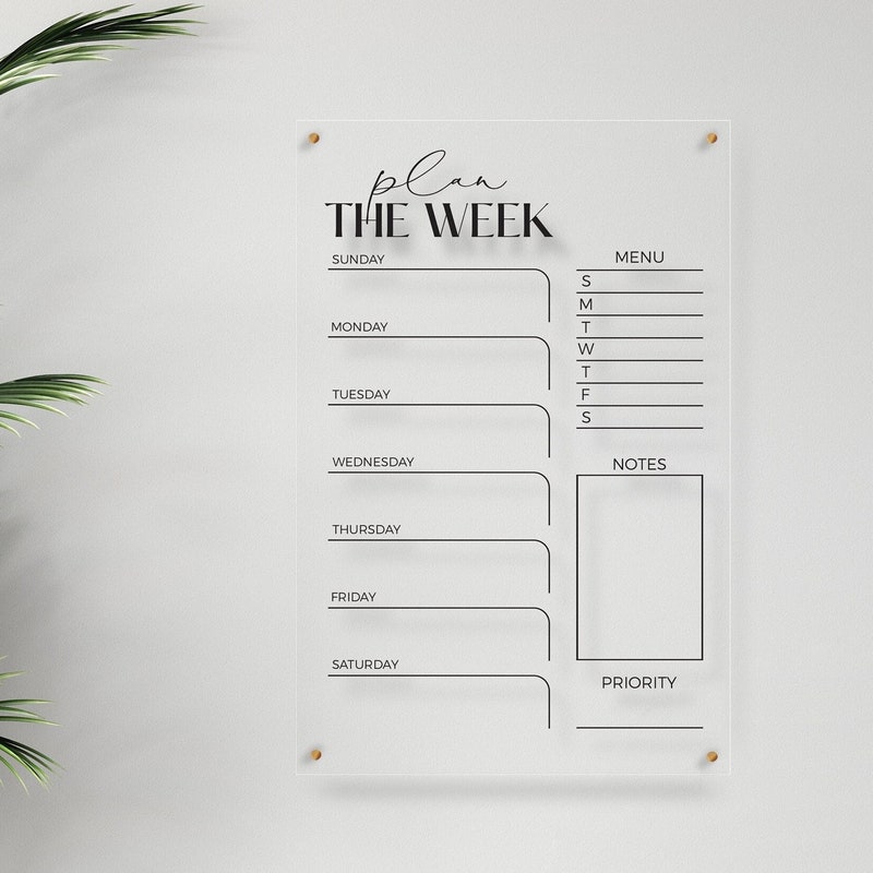 Wall Planner - Etsy