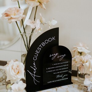 Audio Guestbook Sign Telephone Guestbook Sign Audio Guest Book Sign ...