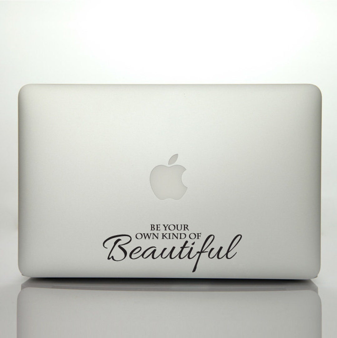 MacBook Decal Quote | Motivational Laptop Decal Quote | Be Your Own ...