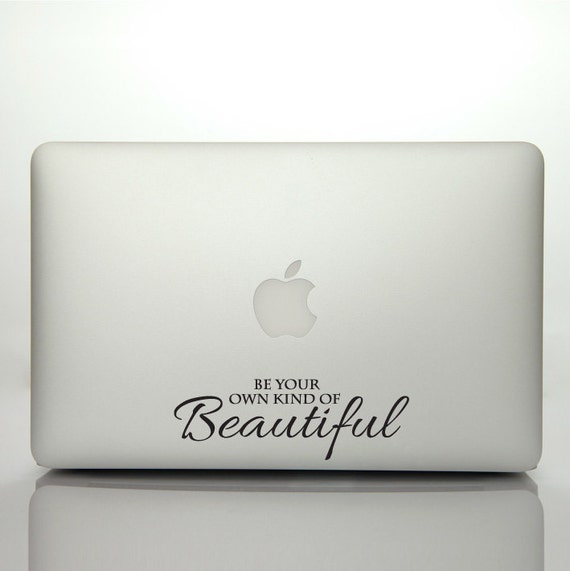 Macbook Decal Quote Motivational Laptop Decal Quote Be - Etsy