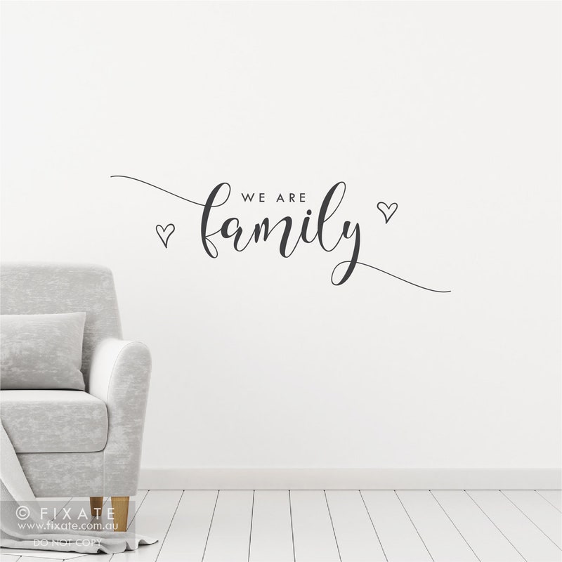Family Wall Decal - Etsy