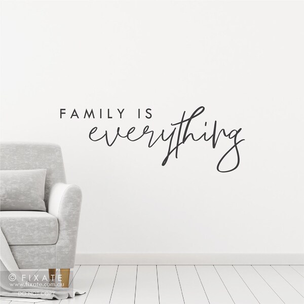 Family Wall Decal - Etsy