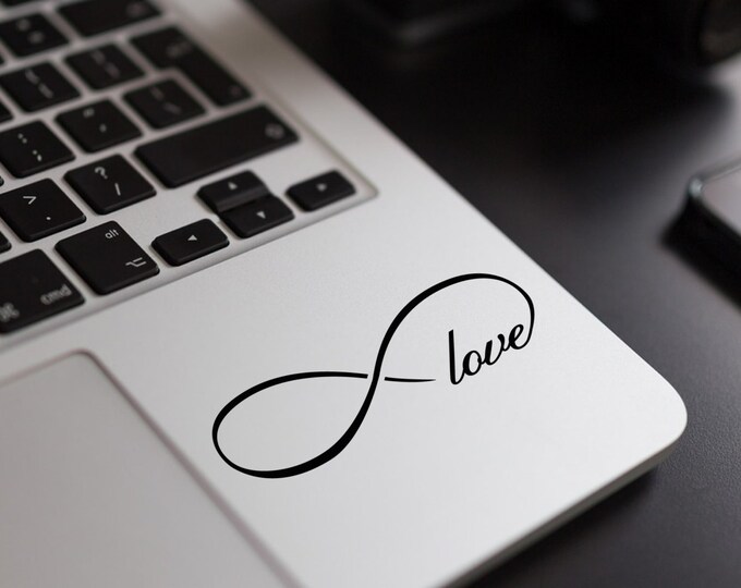 Infinity Decal Infinity Love Sticker Infinity Laptop Decal Vinyl ...