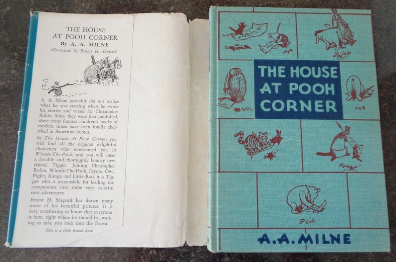 The House at Pooh Corner by A.A. Milne Illustrated by Ernest H. Shepard ...