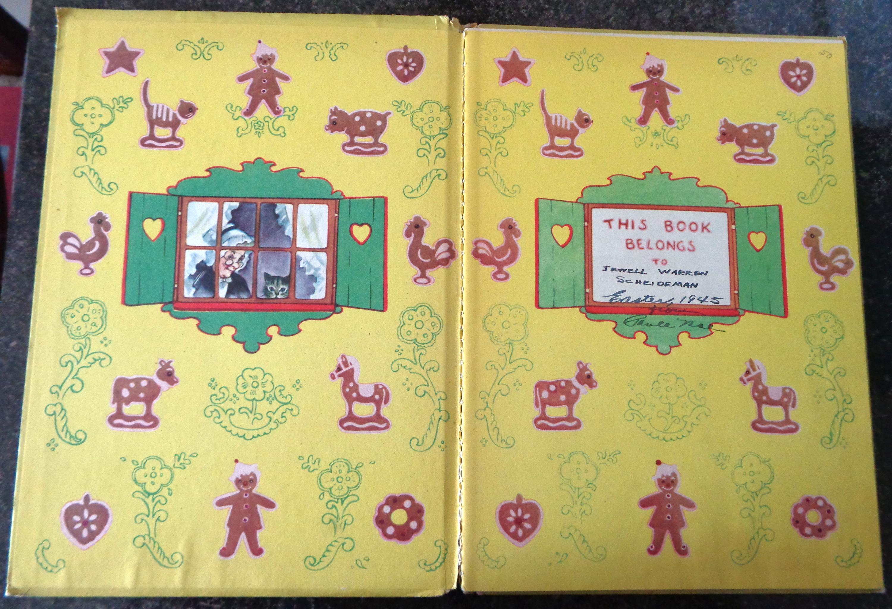 The Gingerbread Man Fuzzy Wuzzy Book Illustrated by Sally Tate Whitman ...