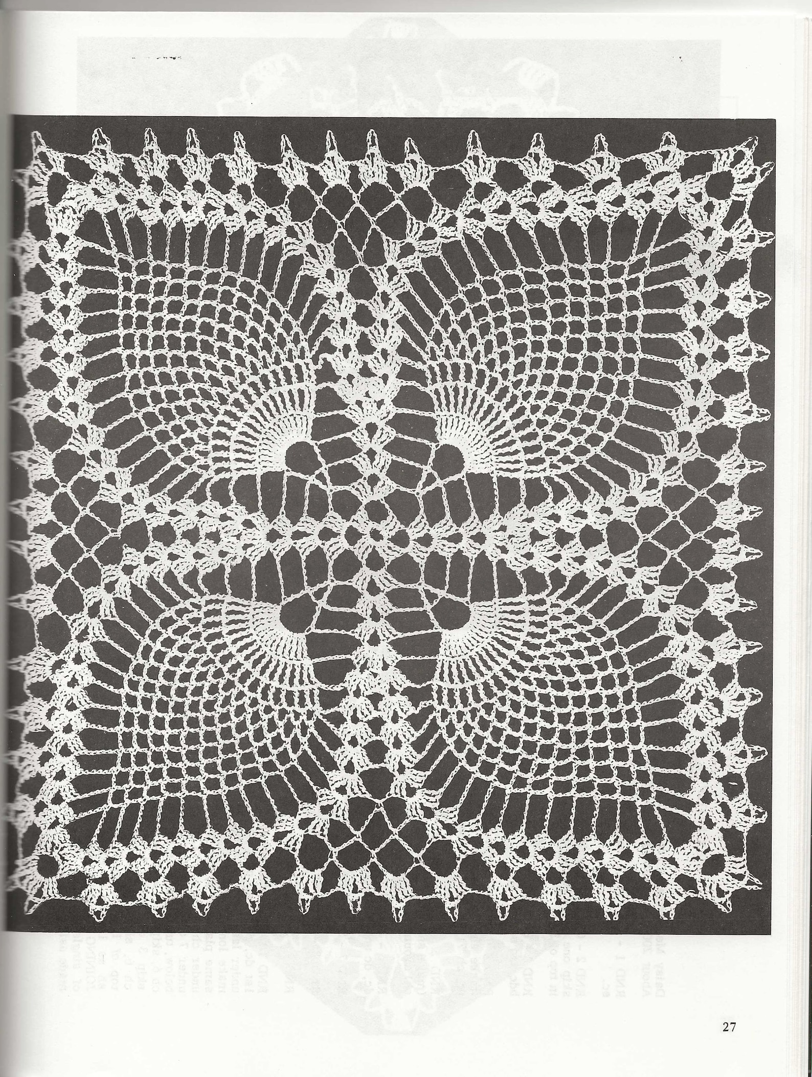 Vintage Crochet Booklet, Crochet Designs by Elizabeth Hiddleson Volume ...