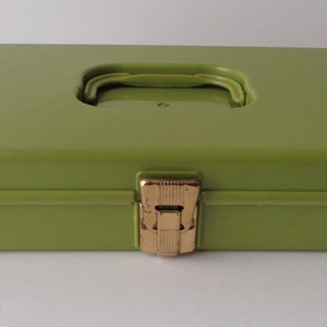 Vintage Wilson Mfg. Sewing Box Green Plastic Wil-hold Thread - Etsy
