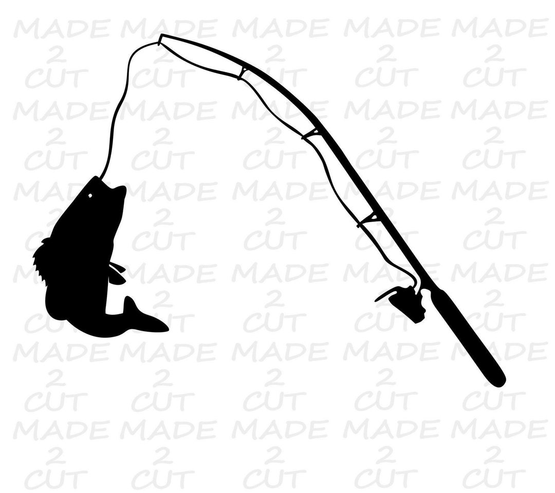 Fishing SVG Designs - Reel in Adventure With Customizable Graphics - Etsy