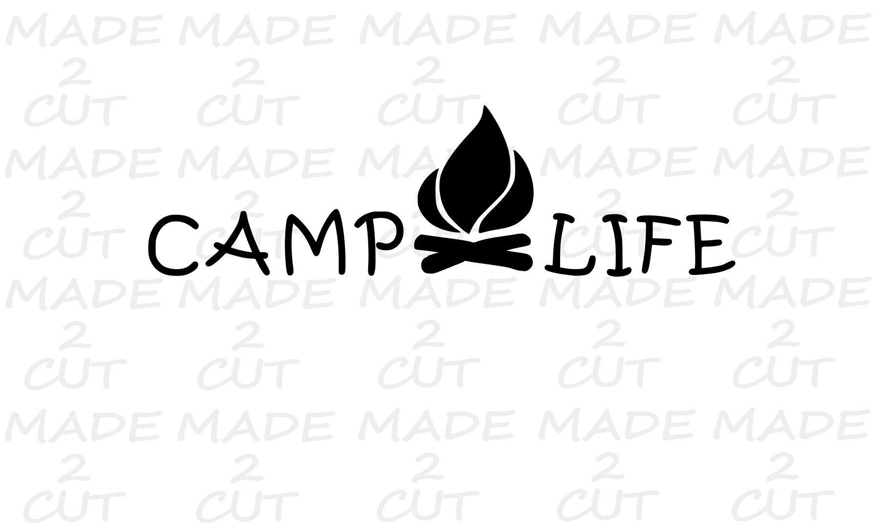 Camp Svg Camp Life Svg Design Camping Design Camping - Etsy