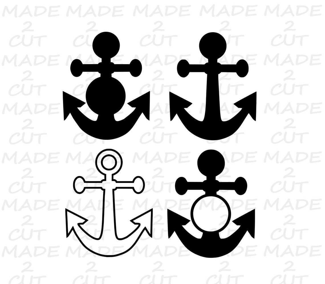 Anchor Svg Anchor Bundle Design Anchor Svg Ocean Svg | Etsy