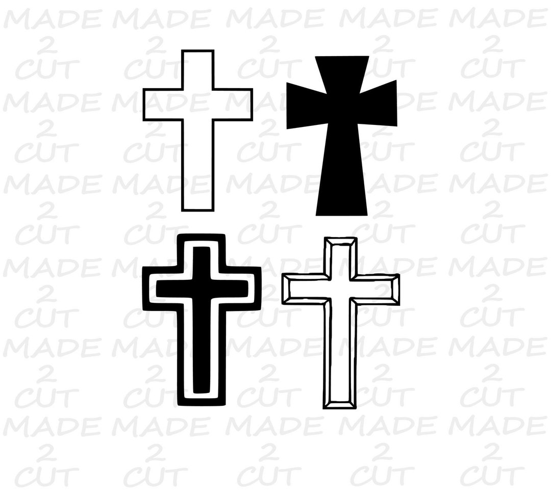 Cross Svg Design File - Digital Cross File - Easter Svg - Digital Cross ...