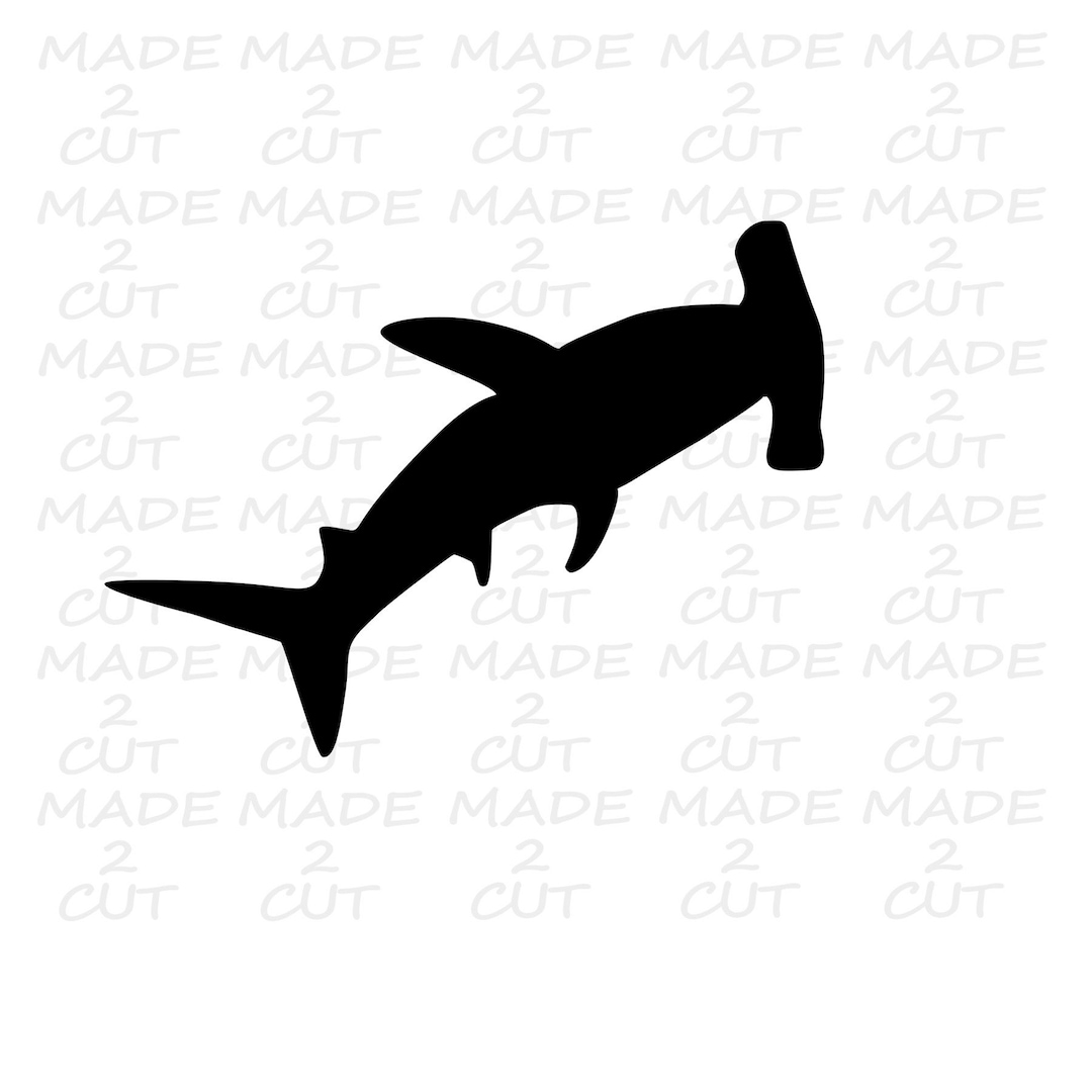 Hammerhead Shark Svg - Shark Silhouette Studio - Hammerhead Jpeg - SVG ...