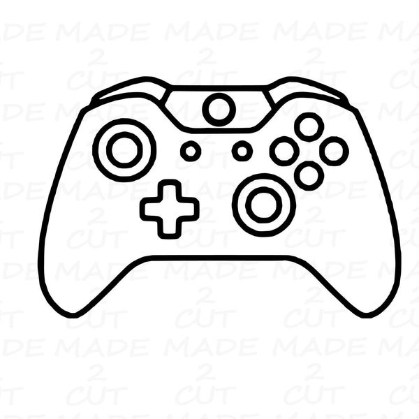 Xbox Controller Template - Etsy