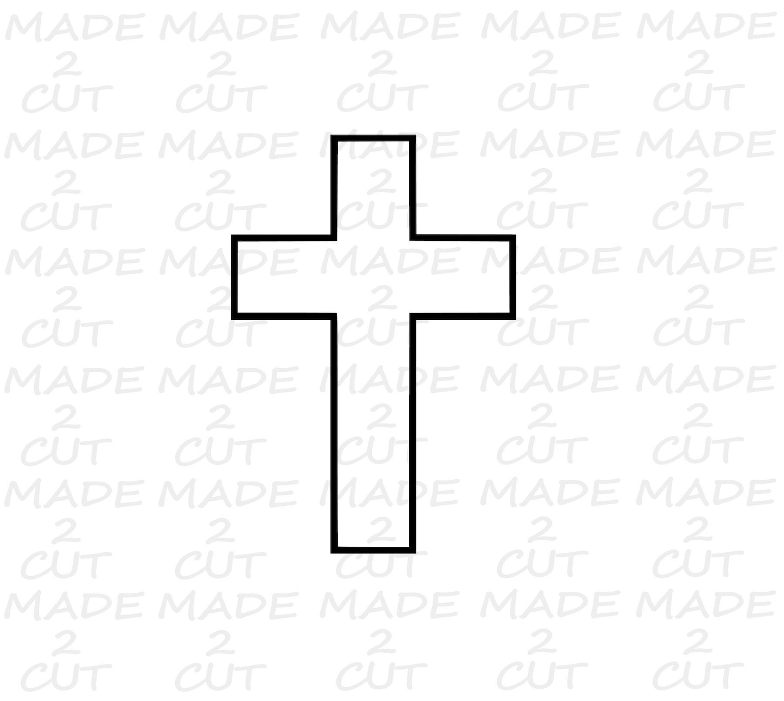 Cross Svg Design File Digital Cross File Easter Svg - Etsy