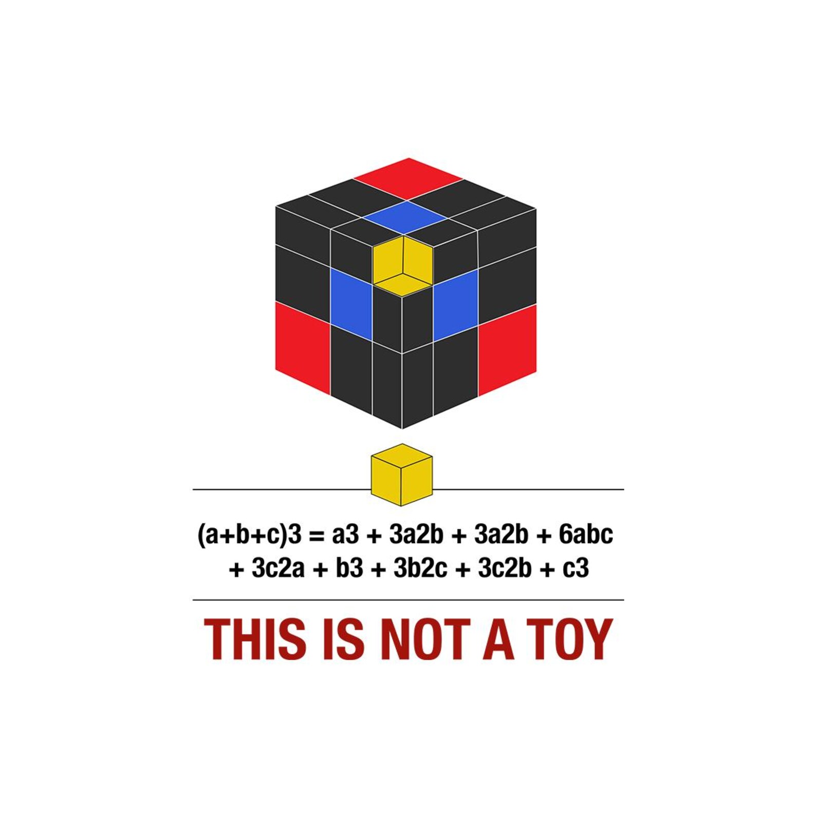 Montessori Trinomial Cube is Not A Toy T-shirt, Teacher Gift, Sensorial ...