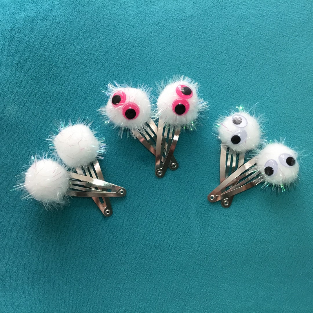 Sparkling Winter Accessories - Pom Pom Pets - SNOW SPRITE Hair CLIPS ...