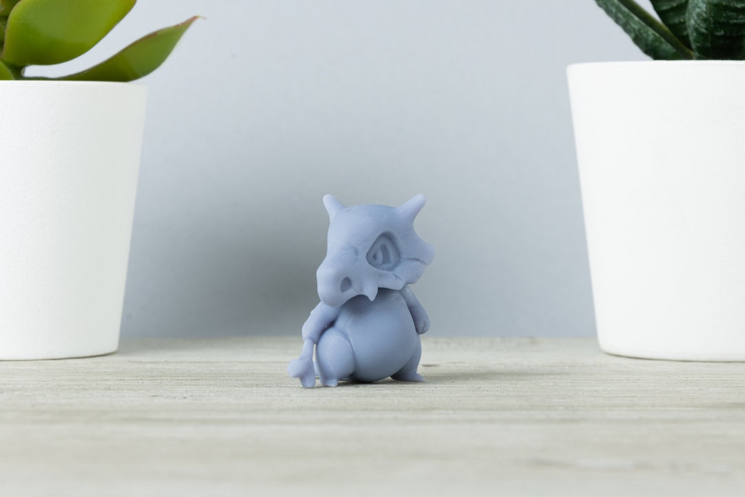 Pokemon Cubone 3D Printed Unpainted Figure, Miniatures Resin, Pokemon ...