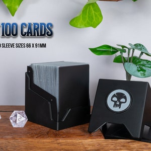 100+ Customizable Card Deck Box | Card Box for MTG | Commander Deck Box ...