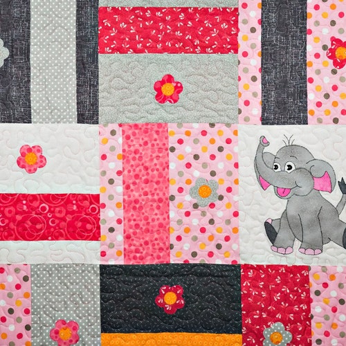 Sock Monkey Magic 9 Block Baby Quilt Pattern Tutorial Pdf - Etsy