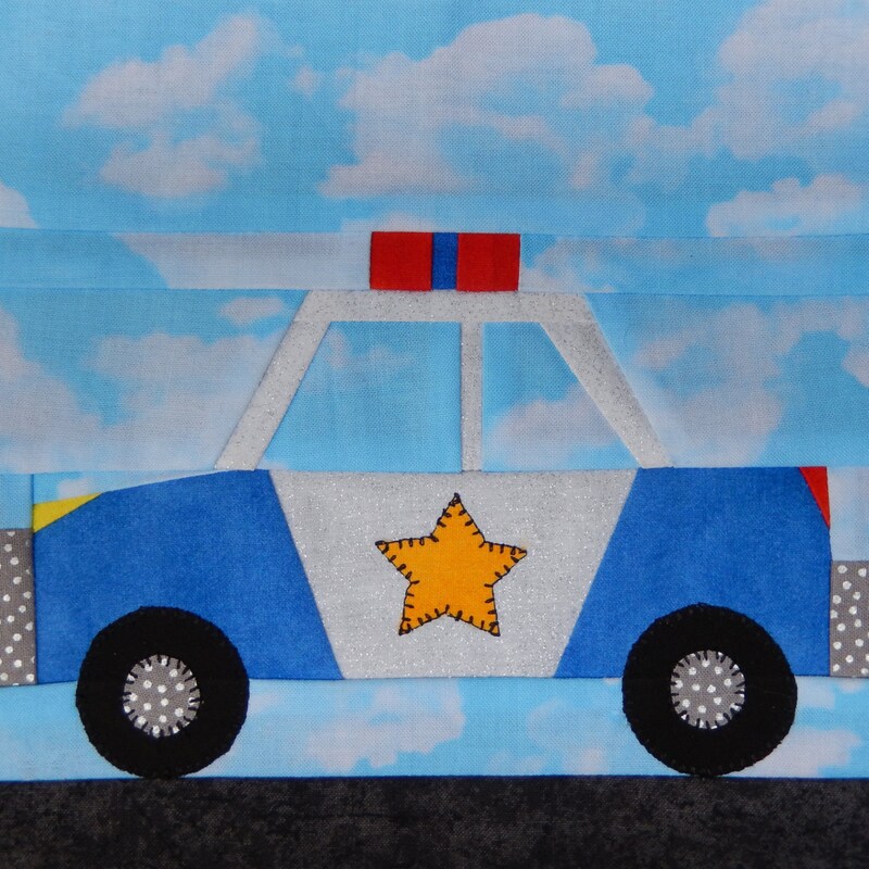 Police Officer Quilt - Etsy