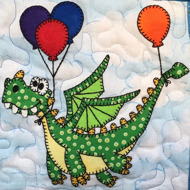 Dragon Quilt Pattern - Etsy