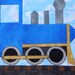 Steam Train Engine PDF Quilt Block Pattern - Etsy