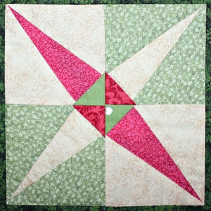 Crossed Canoes PDF Quilt Block Pattern - Etsy