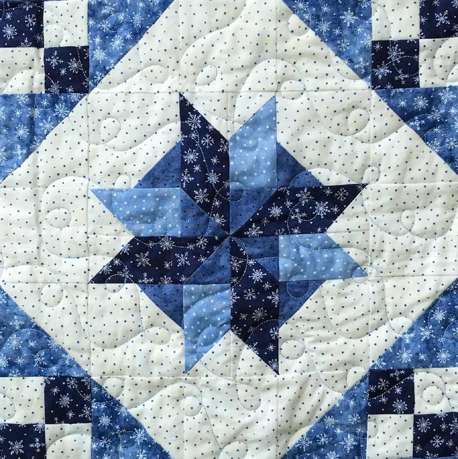 Pinwheel Star Quilt Pattern Pinwheel Stars – PDF Pattern – Nanny