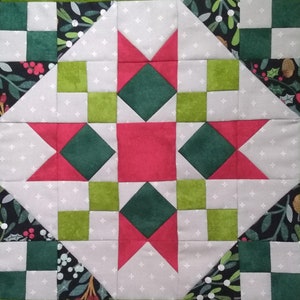 Endless Chain PDF Pieced Quilt Block Pattern - Etsy