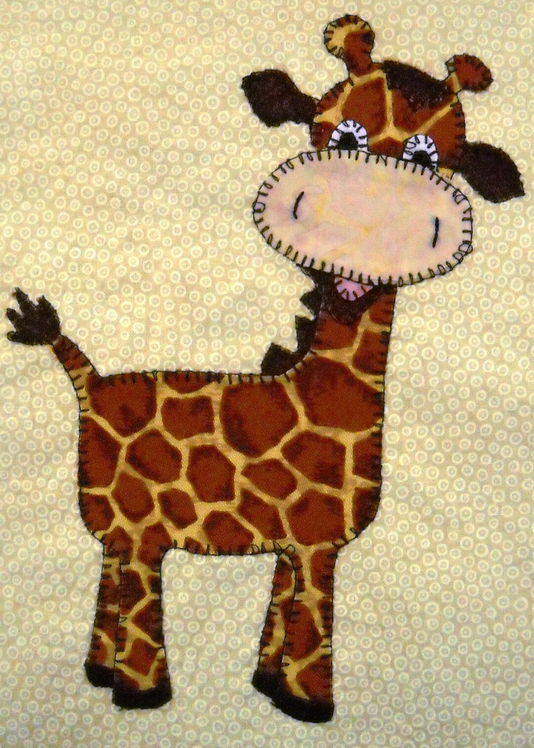 Giraffe PDF Applique Quilt Block Pattern - Etsy