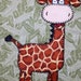 Giraffe PDF Applique Quilt Block Pattern - Etsy