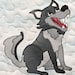 Wolf PDF Applique Quilt Block Pattern - Etsy