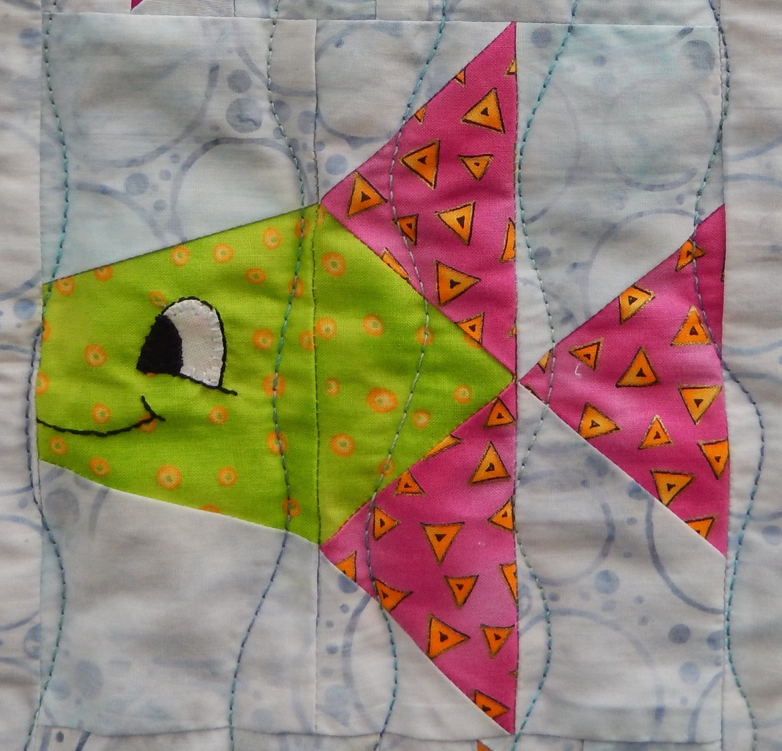 Something Fishy Pieced Quilt PDF Pattern | Etsy