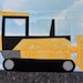 Bulldozer or Earthmover PDF Quilt Block Pattern - Etsy