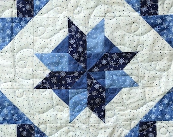 Pinwheel Star Quilt Block Pattern - Etsy