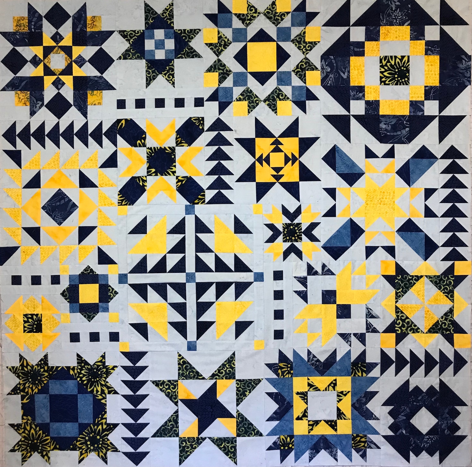 Blue Ridge Mountain Star PDF Pieced Quilt Block Pattern - Etsy