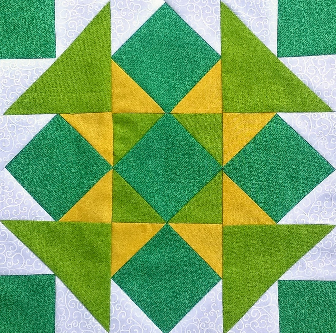 Gettysburg Star PDF Pieced Quilt Block Pattern - Etsy