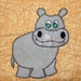 Hippo PDF Applique Quilt Block Pattern - Etsy