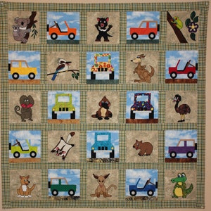 Open Roofed Jeep Foundation Paper Pieced PDF Quilt Block Pattern - Etsy