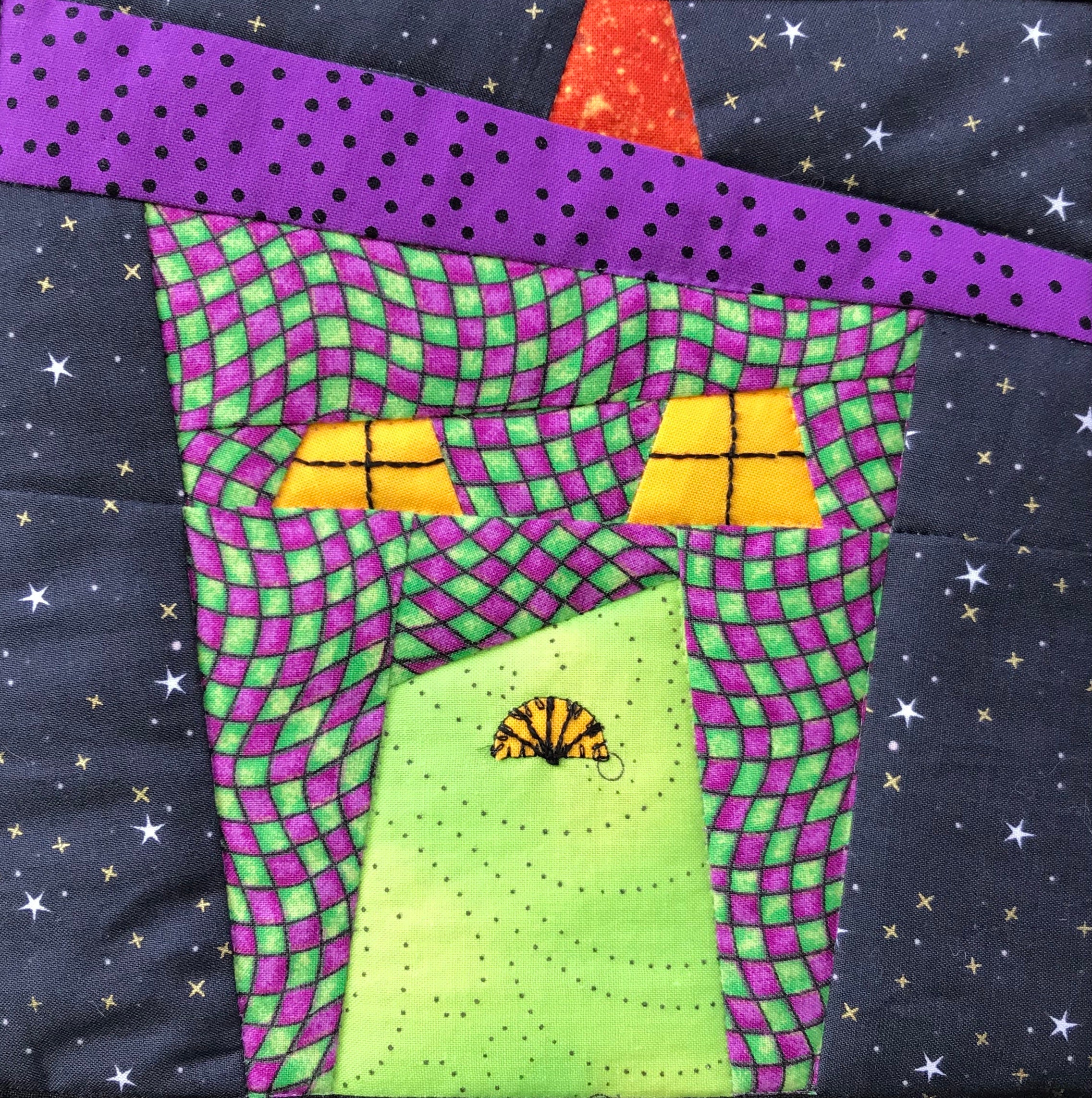 Wonky Shack PDF Quilt Block Pattern | Etsy