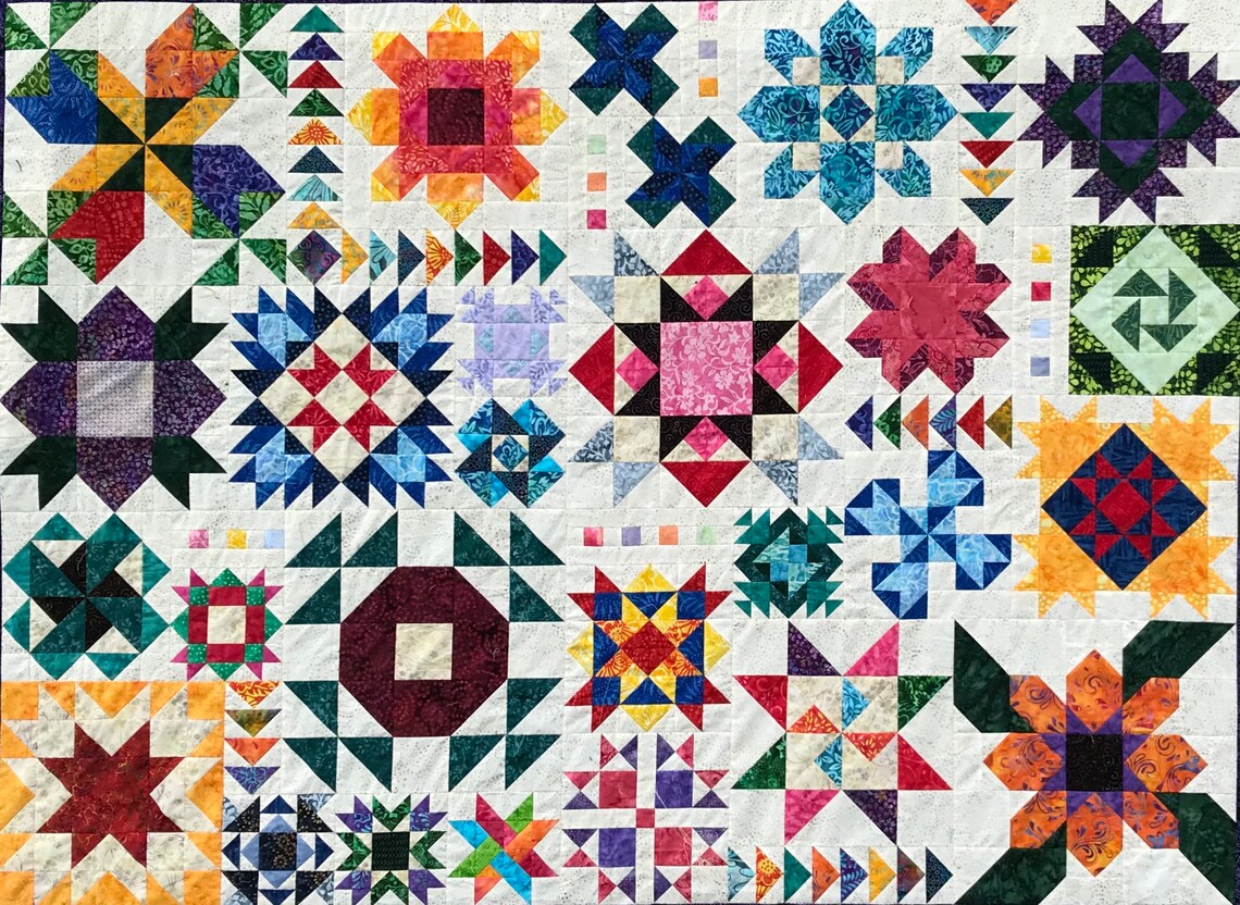 Martha Washington PDF Pieced Quilt Block Pattern - Etsy