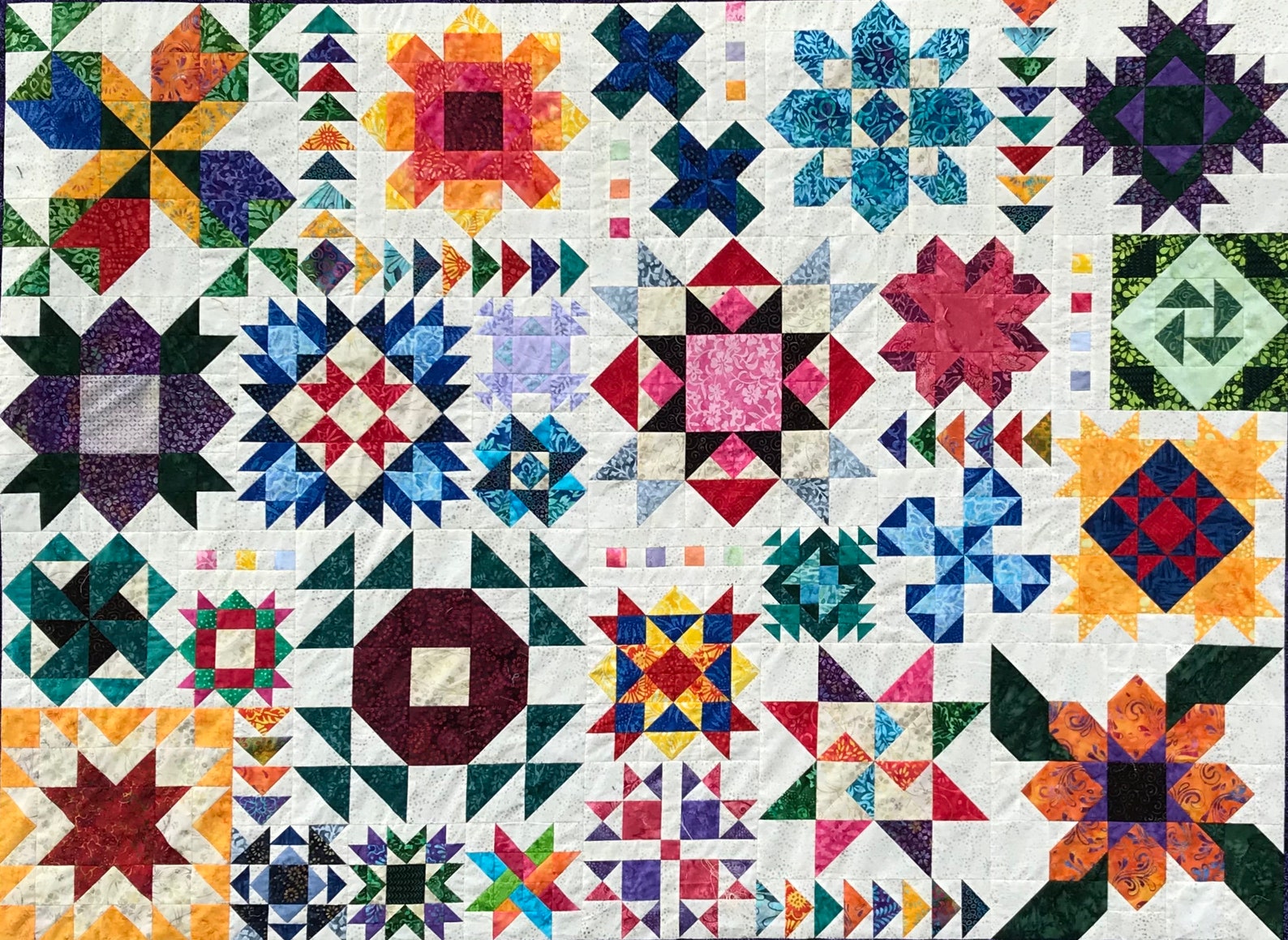 Ribbon Star PDF Pieced Quilt Block Pattern - Etsy