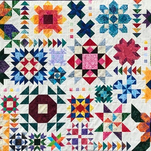 Starglow PDF Pieced Quilt Block Pattern - Etsy