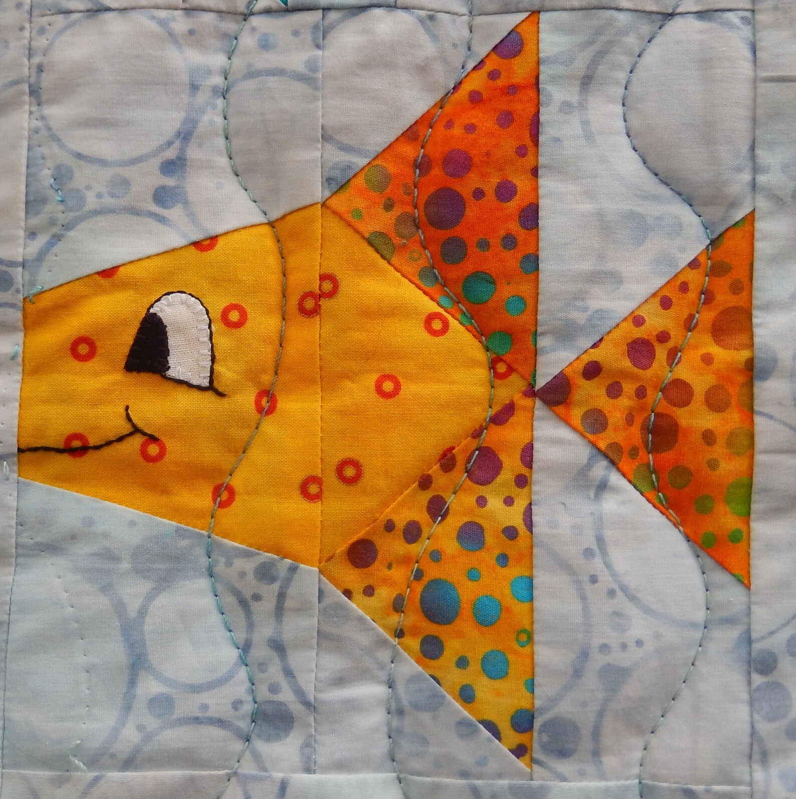Something Fishy Pieced Quilt PDF Pattern | Etsy