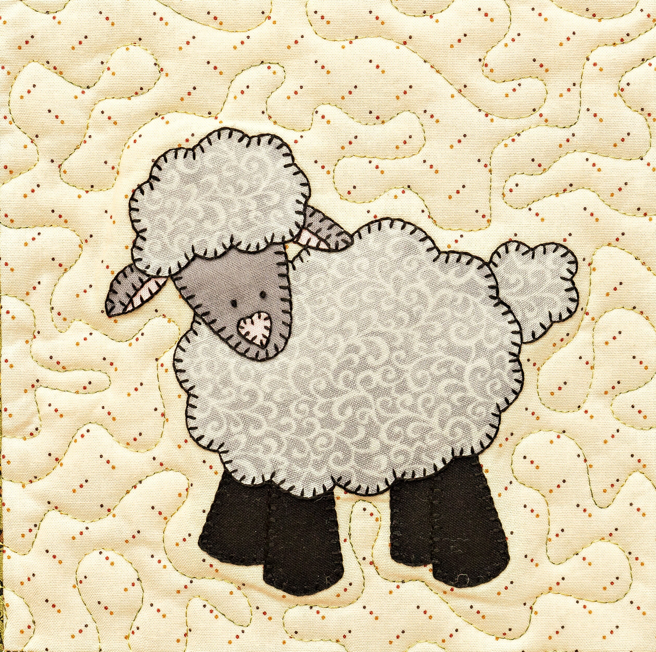 Lamb or Sheep PDF Applique Quilt Block Pattern - Etsy