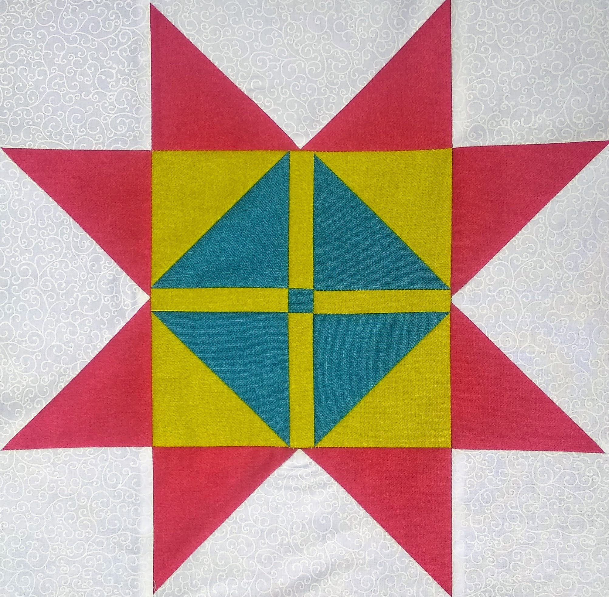 Shoo Fly Star PDF Pieced Quilt Block Pattern - Etsy