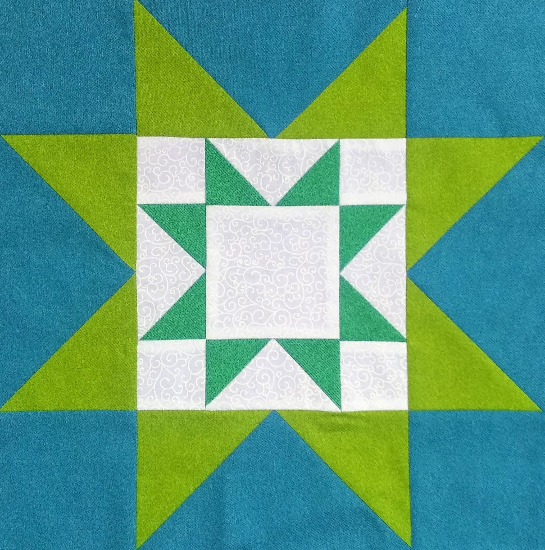 Double Star PDF Pieced Quilt Block Pattern - Etsy
